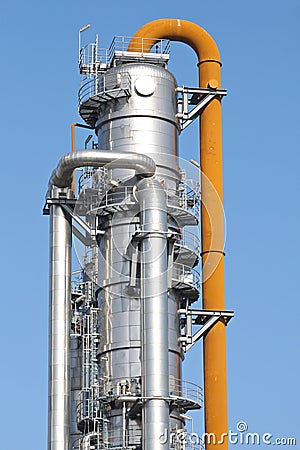 Distillation Tower Royalty Free Stock Photo - Image: 25874625