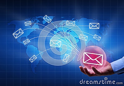 Distributing Information In A Digital World Stock Images - Image: 29943954