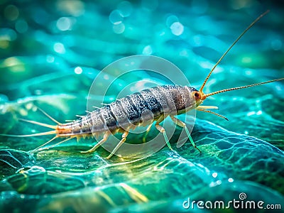 Unveiling The Hidden World A Stunning Macro Photography Of A Silverfish ...