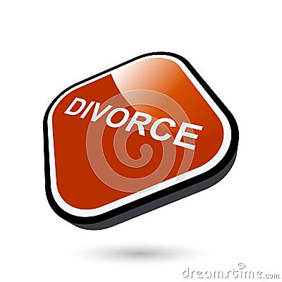 Divorce stock illustration. Illustration of division - 92089271