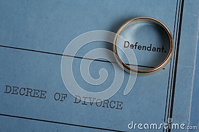 Divorce Papers Royalty Free Stock Image - Image: 620886