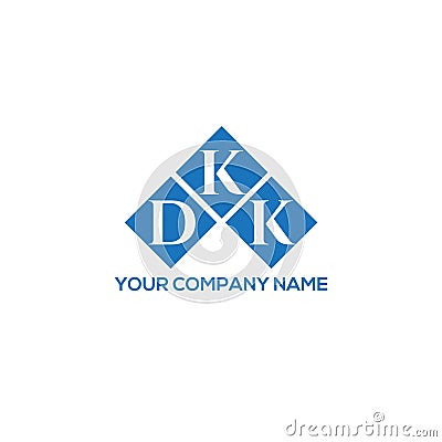 DKK Letter Logo Design On WHITE Background. DKK Creative Initials ...