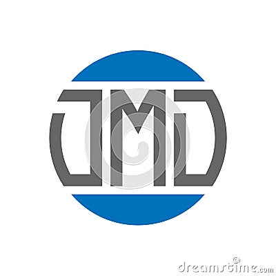 DMD Letter Logo Design On White Background. DMD Creative Initials ...