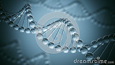 DNA Model - Looped Animation Stock Footage - Video of design, code ...