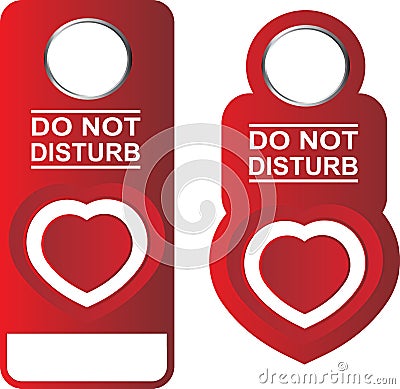 Do Not Disturb Cartoon Vector | CartoonDealer.com #29150481