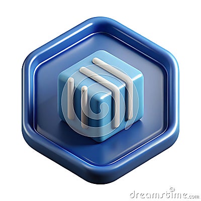 Docker Logo 3D Icon Perfectly Royalty-Free Stock Photo | CartoonDealer ...