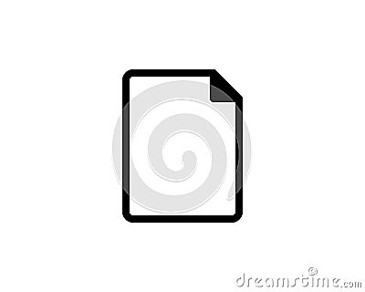 Document Icon. File, Text Document, A Sheet Of Paper Document. Pdf, Doc ...