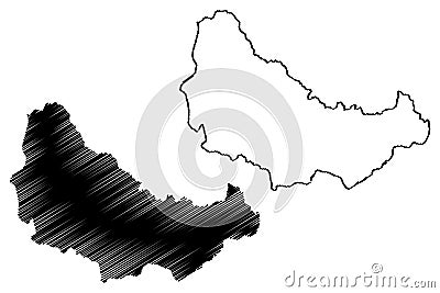 Doda District Jammu And Kashmir Union Territory, Republic Of India Map ...