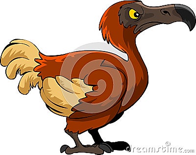 Dodo Bird Cartoon Vector Illustration | CartoonDealer.com #97998274