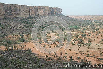 Bandiagara Cliffs stock image. Image of desert, dogon - 17075645
