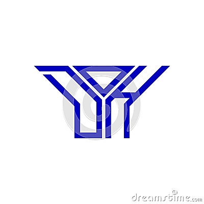 DOH Letter Logo Creative Design With Vector Graphic, DOH Simple ...