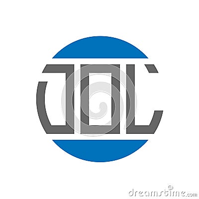 DOL Letter Logo Design On White Background. DOL Creative Initials ...