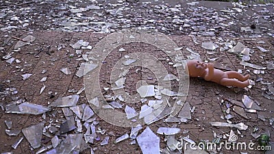 The Doll Falls To the Floor Stock Footage - Video of conceptual, abuse ...