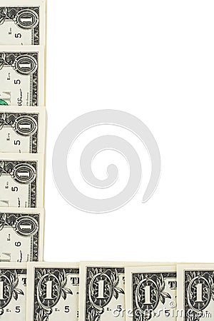 Dollar Bill Border Stock Images - Image: 8272354