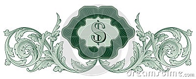 Dollar Design Elements Vector Stock Vector - Illustration of dollar ...
