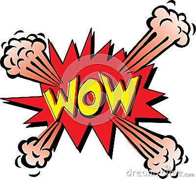 Doodle WOW Royalty Free Stock Images - Image: 13041199