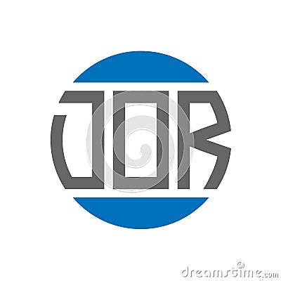 DOR Letter Logo Design On White Background. DOR Creative Initials ...