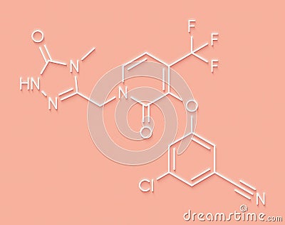 Doravirine HIV Drug Molecule Non-nucleoside Reverse Transcriptase ...