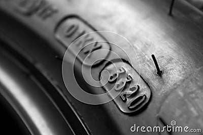 Dot Code And Date Of Production Of The Tire On The Sidewall Of The ...