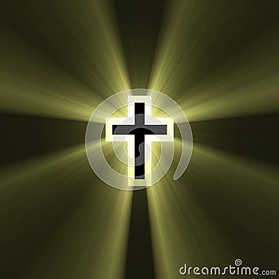 Double Cross Symbol Light Flare Stock Photography - Image: 3005142
