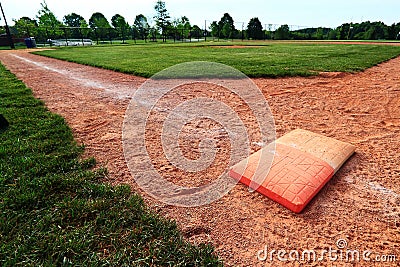 Double First Base Stock Photo - Image: 54120991