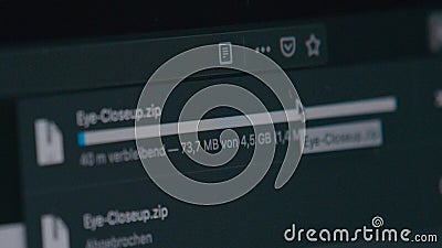 Download Progress Bar with Mouse Cursor Stock Video - Video of blue ...