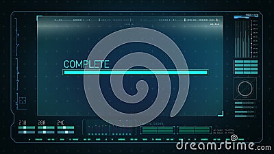 Downloading in Digital Display Interface. Technology Graph, Computer ...