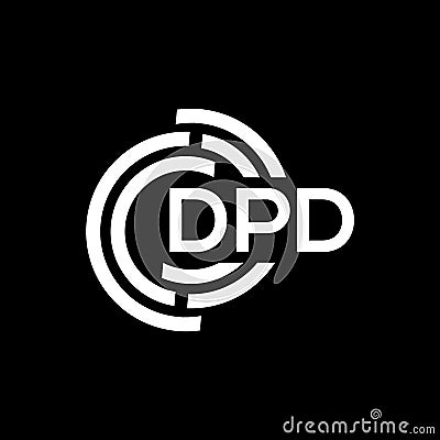 DPD Letter Logo Design On Black Background. DPD Creative Initials ...
