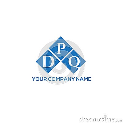 DPQ Letter Logo Design On White Background. DPQ Creative Initials ...