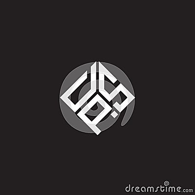 DPS Letter Logo Design On Black Background. DPS Creative Initials ...