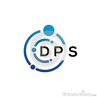 DPS Letter Logo Design On White Background. DPS Creative Initials ...