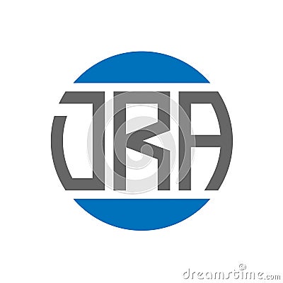 DRA Letter Logo Design On White Background. DRA Creative Initials ...