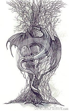 Dragon Tree Royalty Free Stock Photos - Image: 21569018