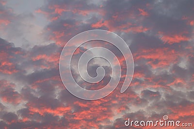 Dramatic Red Sky Cloud, Red Sky At Sunset, Red Sky Sunlight Background ...