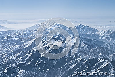 Dramatische Bergketens Royalty-vrije Stock Afbeelding - Afbeelding: 4574946