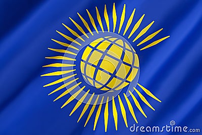 Drapeau Du Commonwealth Des Nations Photo stock - Image: 50550611