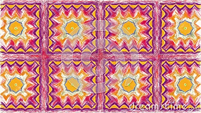 Drawing Color of Pattern Background Stock Footage - Video of crayon ...