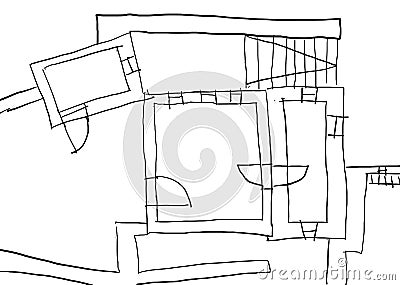 Drawing Of A Dungeon Royalty-Free Illustration | CartoonDealer.com ...