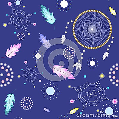 Dream Catcher Pattern Royalty Free Stock Photo - Image: 35340115