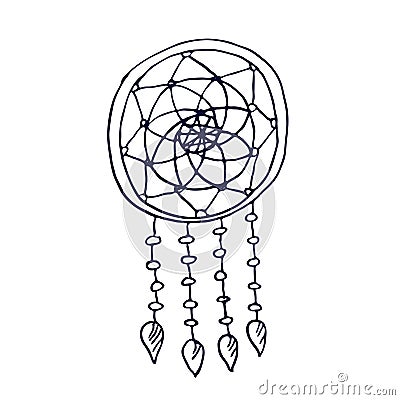 Dream Hunters. Vector Illustration In The Doodle Style. | CartoonDealer ...