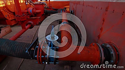 Drilling Fluid Circulation System Tanks Stock Footage - Video of gimlet ...