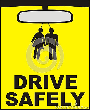 Drive Safely Vector Royalty Free Stock Photo - Image: 17566795