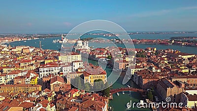 Drone Video - Aerial View of Venice Italy Stock Footage - Video of ...
