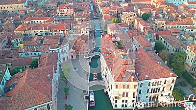 Drone Video - Aerial View of Venice Italy Stock Footage - Video of city ...