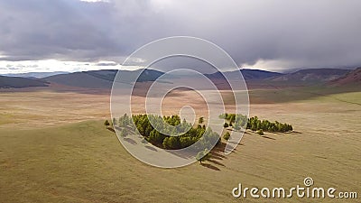 Drone View of Mongolian Landscape. Stock Video - Video of fall, endless ...