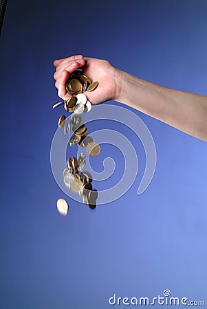 Drop Money Royalty Free Stock Image - Image: 18436786