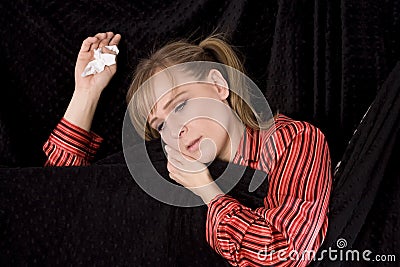 Drowsy Eyes Stock Image - Image: 13656941