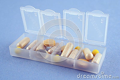 Daily Drug Dosage Stock Photos - Image: 531593