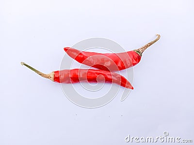 Red Chilli Paper On White Background Stock Photography | CartoonDealer ...