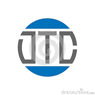 DTC Letter Logo Design On White Background. DTC Creative Initials ...